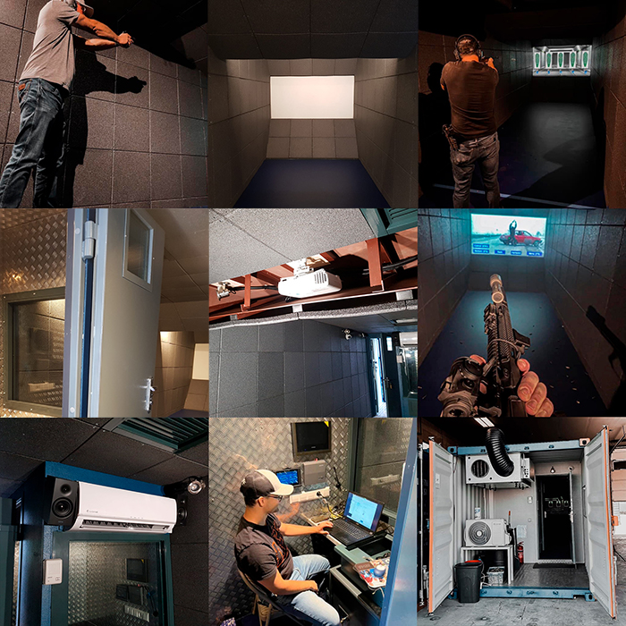 ARCADA® Mobile / Container Shooting Range